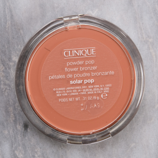 Clinique Solar Pop Powder Pop Flower Bronzer Review & Swatches
