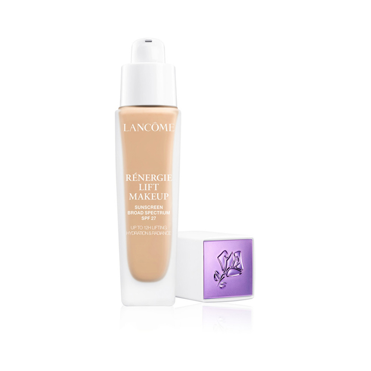 Lancome 220 Buff C Renergie Lift Makeup Foundation SPF 27 Review & Swatches