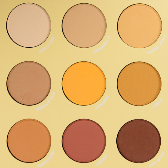 ColourPop Lil' Ray of Sunshine 9-Pan Pressed Powder Palette Review ...