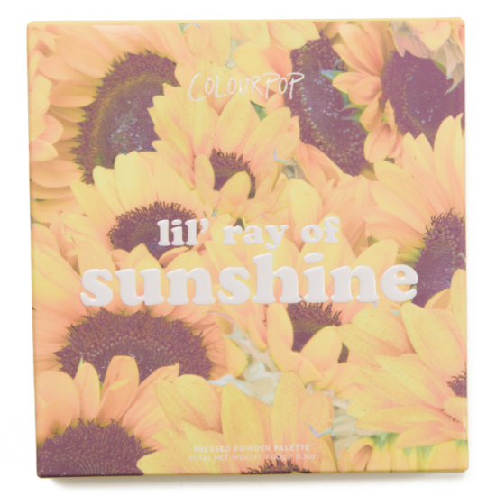 ColourPop Lil' Ray of Sunshine 9-Pan Pressed Powder Palette Review ...