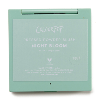 ColourPop Night Bloom Pressed Powder Blush Review & Swatches