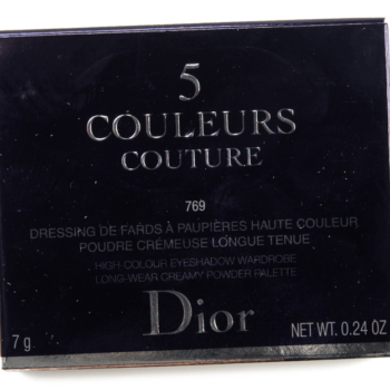 Dior Tutu (769) Eyeshadow Palette Review & Swatches
