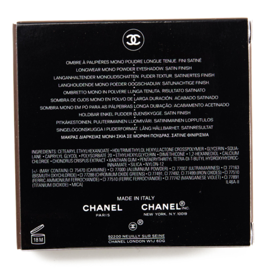 Chanel Cuir Brun (928) Ombre Premiere Longwear Powder Eyeshadow Review ...