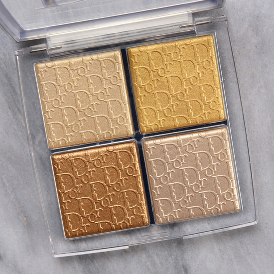 Dior Pure Gold (003) Backstage Glow Face Palette Review & Swatches