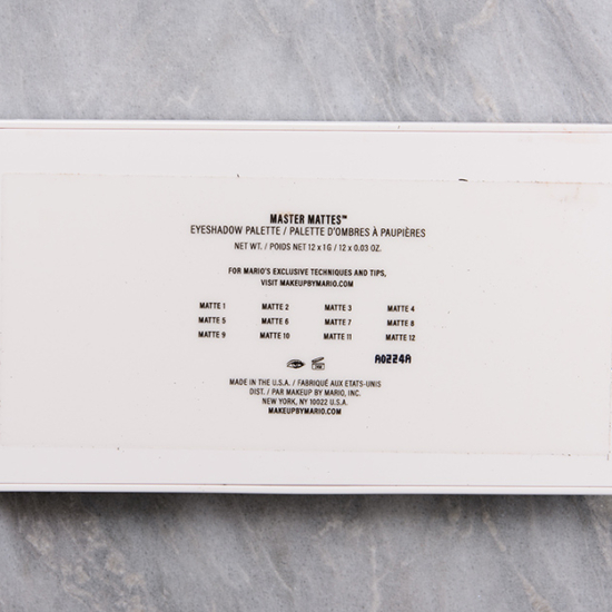 Makeup by Mario Master Mattes Eyeshadow Palette