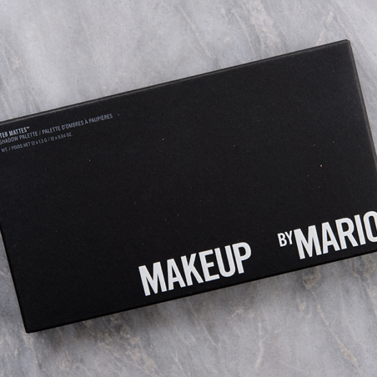 Makeup by Mario Master Mattes 12-Pan Eyeshadow Palette Review & Swatches