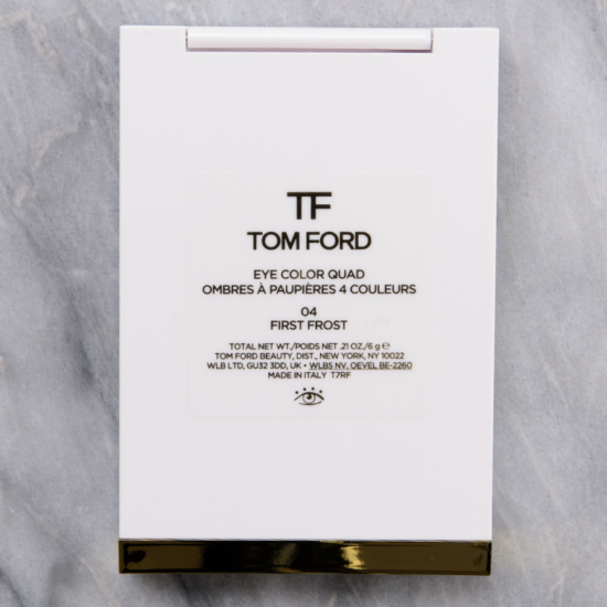 Tom Ford Beauty First Frost Eye Color Quad Review & Swatches