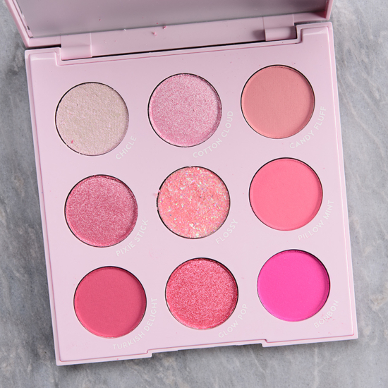 ColourPop Cloud Spun 9-Pan Pressed Powder Palette Review & Swatches