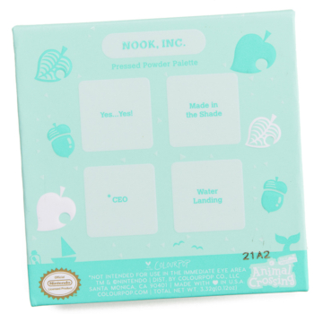 ColourPop Nook Inc Pressed Powder Quad Review & Swatches