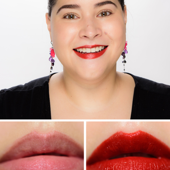 YSL Rouge Libre (1966) Rouge Pur Couture SPF15 Lipstick Review & Swatches