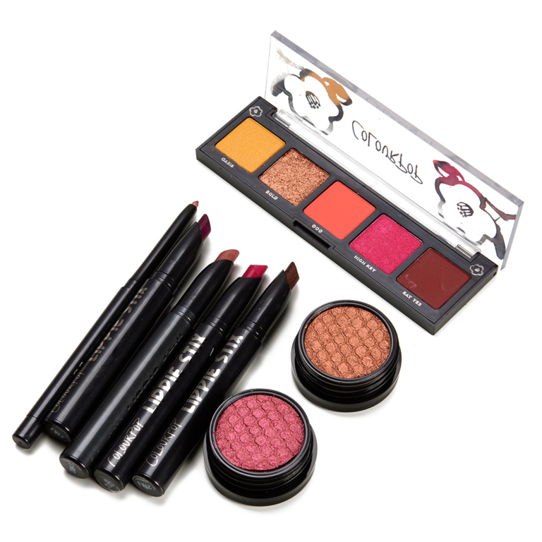 ColourPop Make It Black Collection Swatches