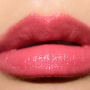 YSL Rose Loulou (124) Rouge Volupte Shine Oil-in-Stick Review & Swatches