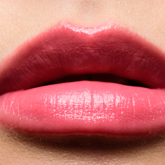 YSL Rose Loulou (124) Rouge Volupte Shine Oil-in-Stick Review & Swatches