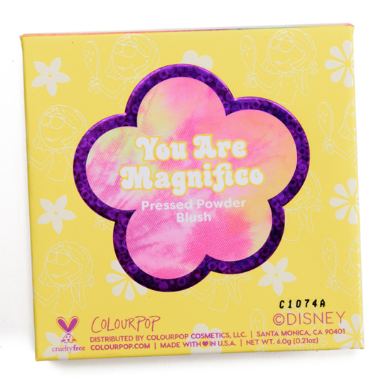 ColourPop x Lizzie McGuire You are Magnifico Blush Review & Swatches