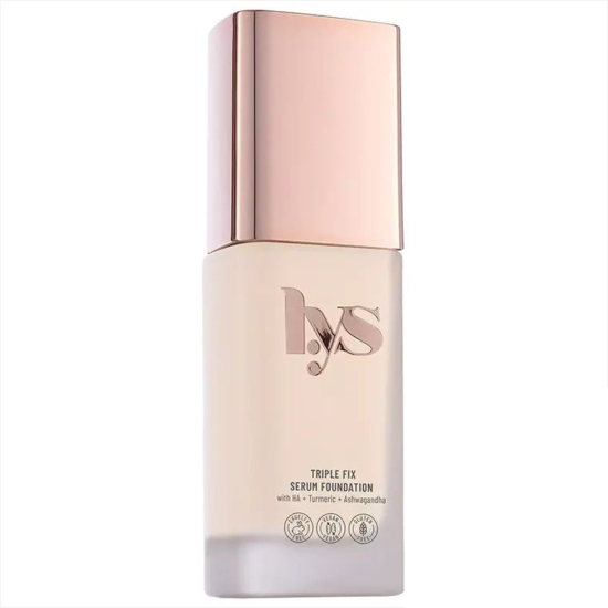 Lys Beauty Lg1 Triple Fix Serum Foundation Review And Swatches