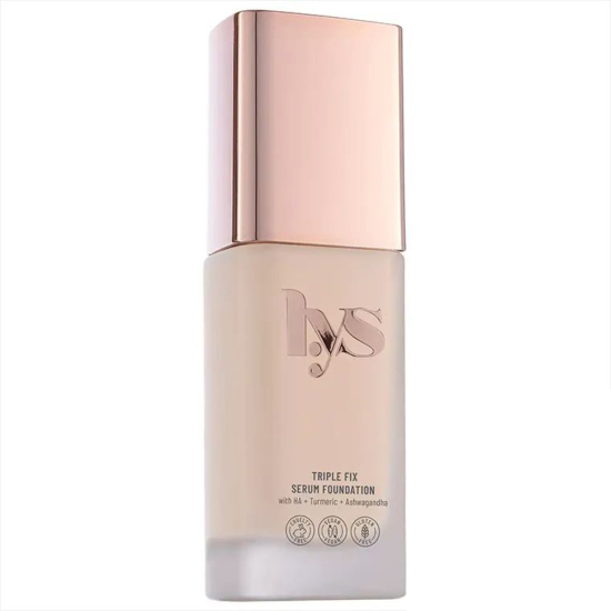 LYS Beauty LN6 Triple Fix Serum Foundation Review & Swatches