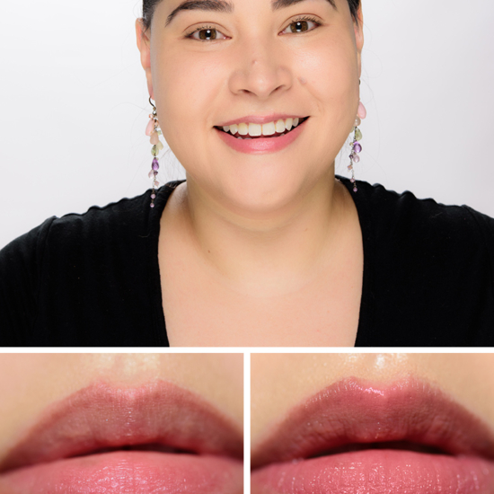Guerlain Lily Caress (109) KissKiss Shine Bloom Lipstick Balm Review ...