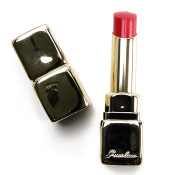 Guerlain Petal Red (709) KissKiss Shine Bloom Lipstick Balm Review ...