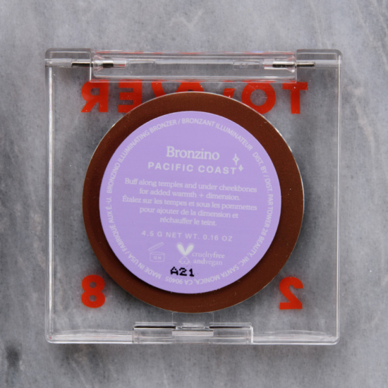 Tower 28 Pacific Coast Bronzino Cream Bronzer Review & Swatches