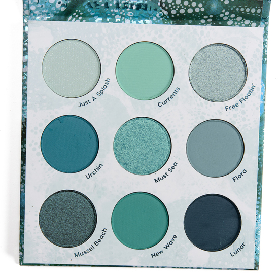 ColourPop High Tide 9-Pan Pressed Powder Palette Review & Swatches