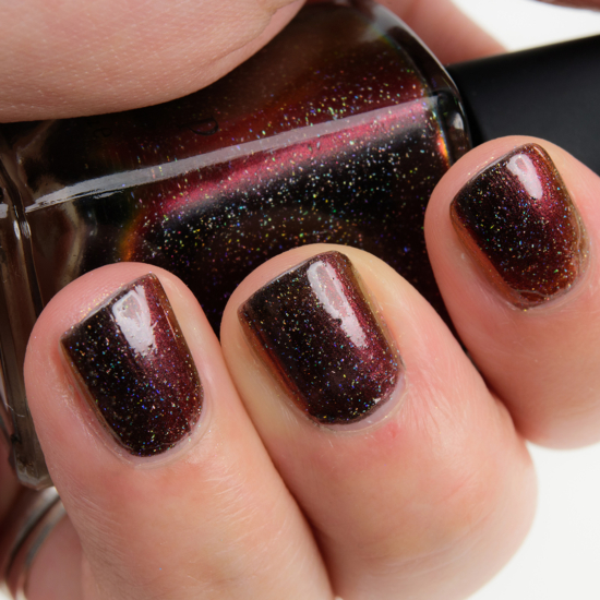 ILNP Eclipse (H) Holographic Ultra Chrome Nail Polish Review & Swatches