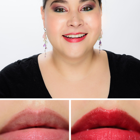 MAC Cockney Lustreglass Sheer-Shine Lipstick Review & Swatches