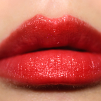 MAC Flustered Lustreglass Sheer-Shine Lipstick Review & Swatches