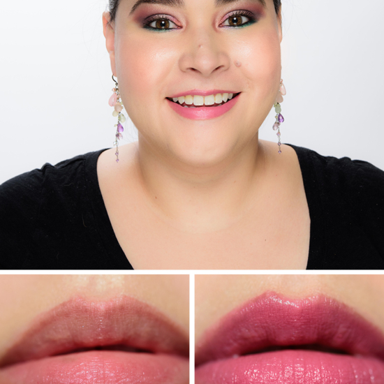 MAC Syrup Lustreglass Sheer-Shine Lipstick Review & Swatches