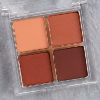 ColourPop So Au Naturel Eyeshadow Quad Review & Swatches