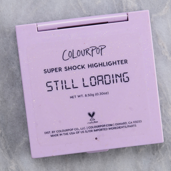 ColourPop Still Loading Super Shock Highlighter Review & Swatches