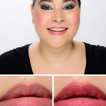 Giorgio Armani Desire (502) Lip Power Satin Lipstick Review & Swatches