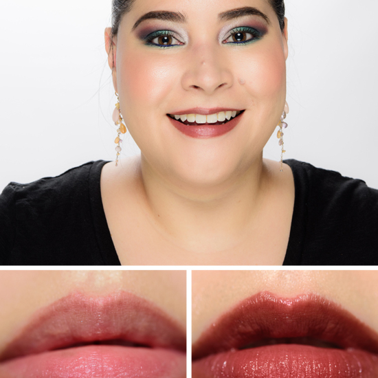 MAC I Deserve This Lustreglass Sheer-Shine Lipstick Review & Swatches