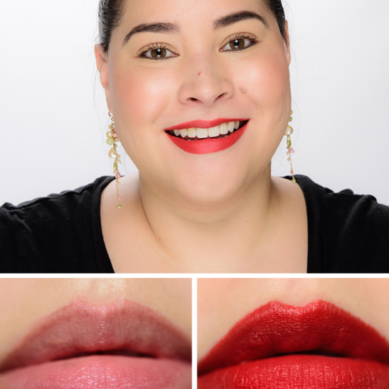 YSL Fiery Spice (307) The Slim Velvet Radical Matte Lipstick Review ...