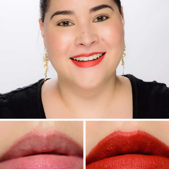YSL Orange Surge (305) The Slim Velvet Radical Matte Lipstick Review ...