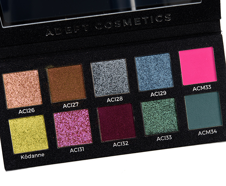 Adept Kodanne 10-Pan Eyeshadow Palette Review & Swatches