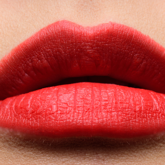 Guerlain Flame Red & Cherry Red Rouge G Velvet Lipsticks Reviews & Swatches