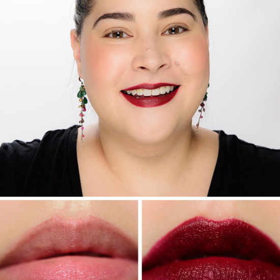 MAC Avant Garnet & Dusty Grape Lipsticks Reviews & Swatches
