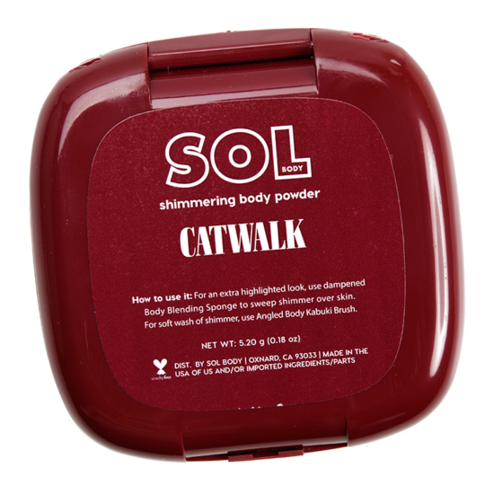 Sol Body Shimmering Body Powder Review & Swatches