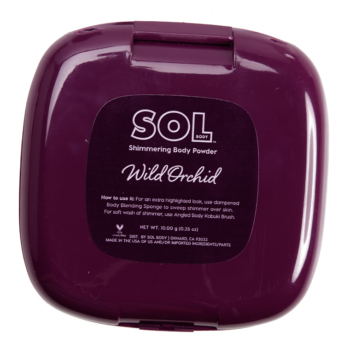 Sol Body Wild Orchid Shimmering Body Powder Review & Swatches