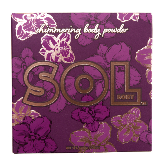 Sol Body Wild Orchid Shimmering Body Powder Review & Swatches