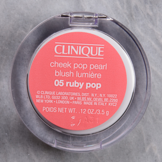 Clinique Ruby Pop (05) Cheek Pop Pearl Review & Swatches