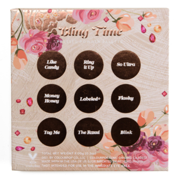 ColourPop Bling Time Eyeshadow Palette Review & Swatches