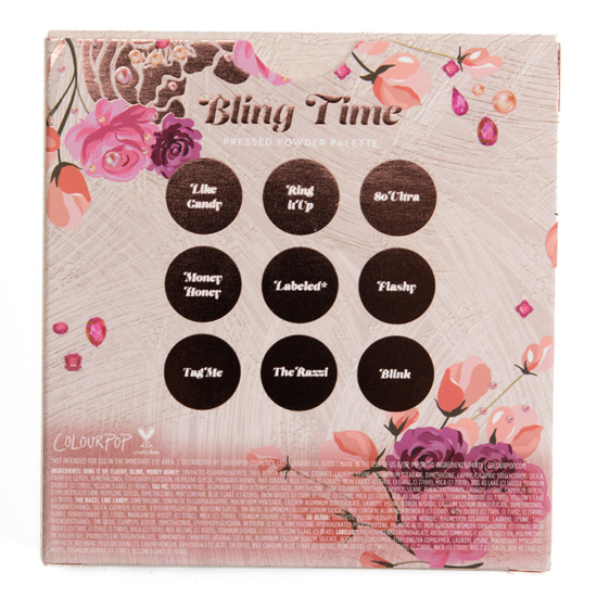 ColourPop Bling Time 9-Pan Pressed Powder Palette Review & Swatches