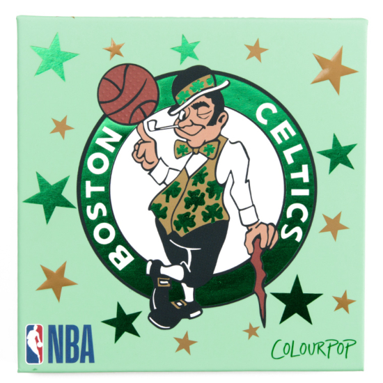 ColourPop Boston Celtics 9-Pan Pressed Powder Palette Review & Swatches