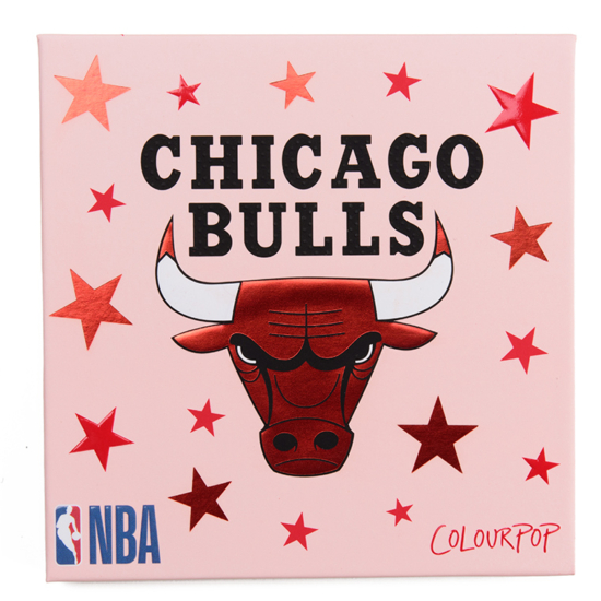 ColourPop x NBA Chicago Bulls Eyeshadow Palette Review & Swatches