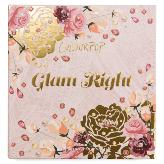 ColourPop Glam Right Eyeshadow Palette Review & Swatches