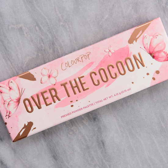 ColourPop Over the Cocoon 5-Pan Pressed Powder Palette Review & Swatches