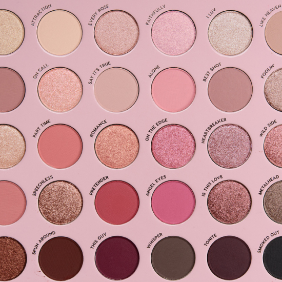 ColourPop Smoke 'n' Roses 30-Pan Shadow Palette Review & Swatches