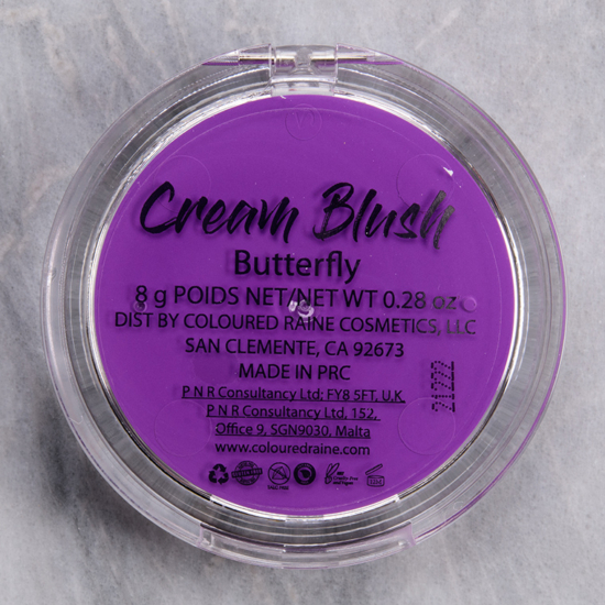 Coloured Raine Butterfly Cream Blush Review & Swatches