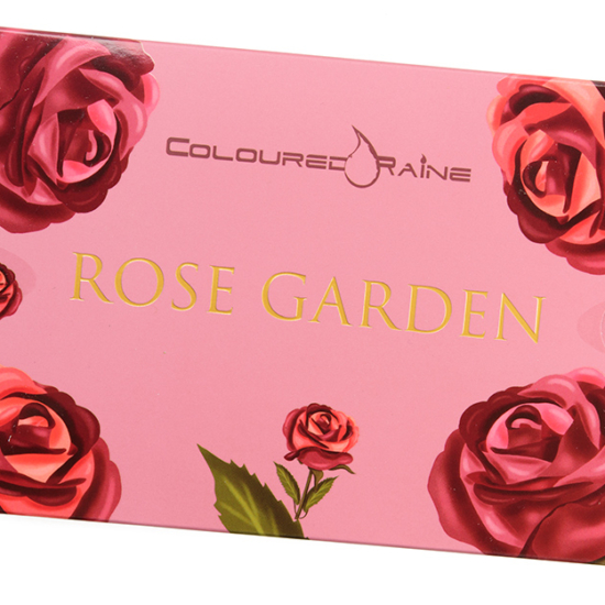 Coloured Raine Rose Garden Pressed Pigment Palette Review & Swatches